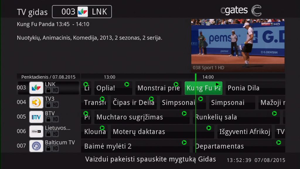 DUK apie sumanią televiziją | Cgates