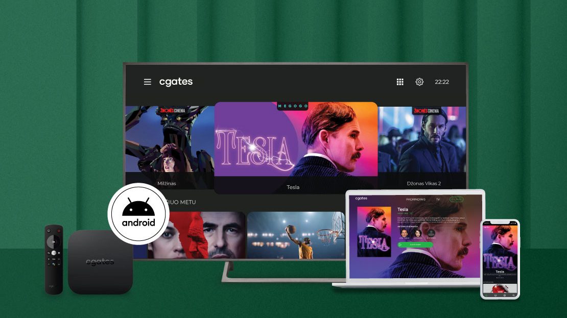 Interneto ir televizijos akcijos | Cgates