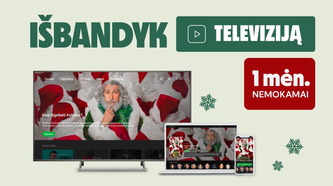 Interneto ir televizijos akcijos | Cgates